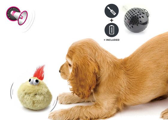 Interactive Battery Operated Dog Toy Randomly Bounce Multi Colors For Pet Gifts