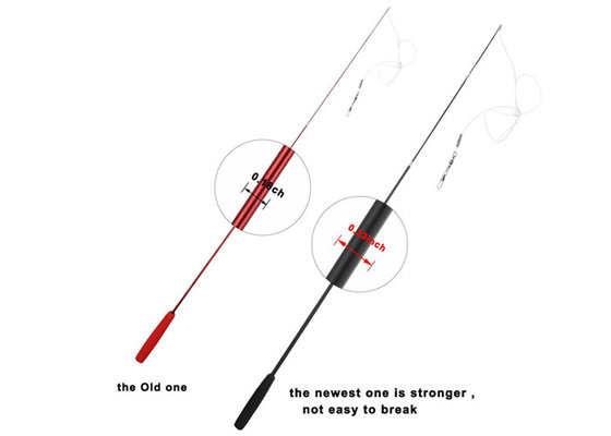 Popular Interactive Cat Wand Toys , Non Toxic Retractable Cat Teaser Toy