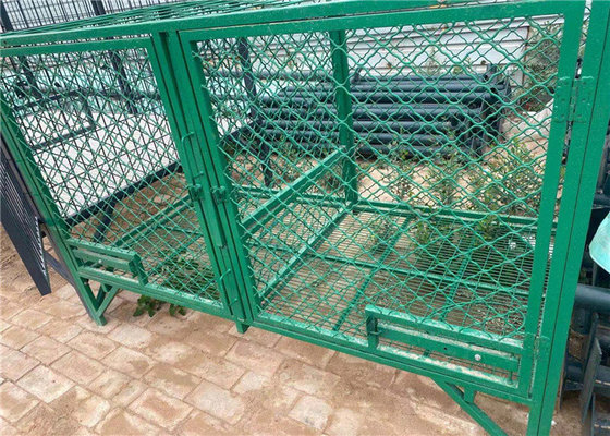 Portable Dog Friendly Large Space Wire Mesh Kennels, Customized Outdoor Pet Play Cage, Pens