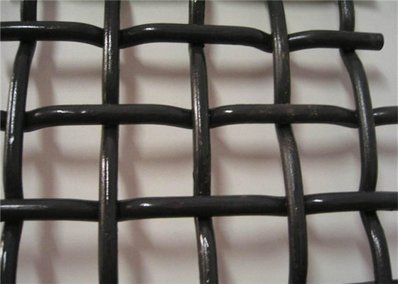 Heavy Industry hot dip  galvanized square crimped wire mesh  anping for building