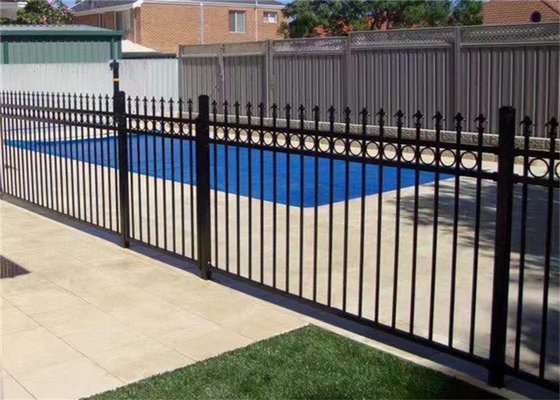 house decoration galvanized steel new main gate and fence wall design and Standard Garden Fence