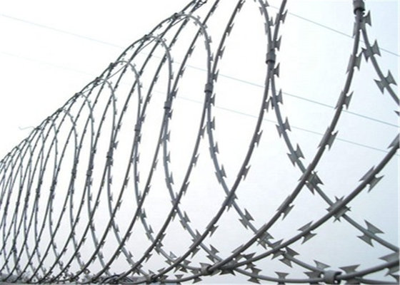 High Security Razor Blade Mesh Fencing for  Prison fence 75mm*150mm BTO-22 CBT-65