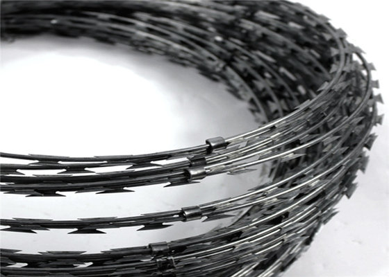 Barbed Wire For Cross Razor Type Decorative Barbed Wire Fencing - Buy Anti-rust Razor Blade Barbed
