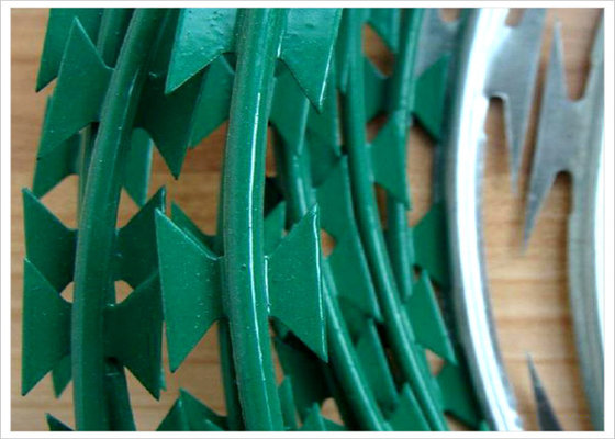 Concertina Razor Barbed Wire /Hot Dipped Galvanized Razor Wire usage protection