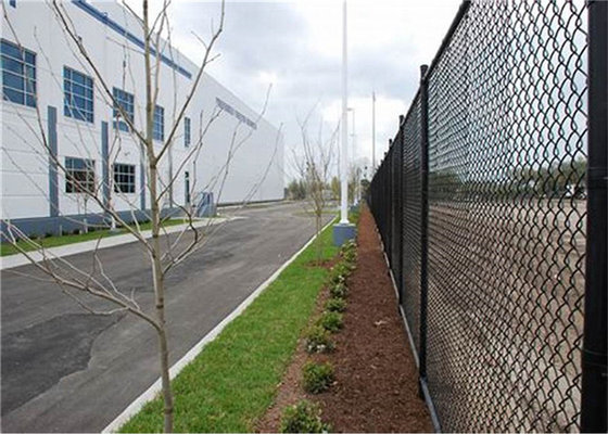 Chinese Professional Manufacturer PVC COATED Chain Link Fence Safety Fencing  for protection