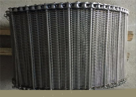 Bakery Stainless Steel Flat Flex Wire Mesh Conveyor Belt Factory Price