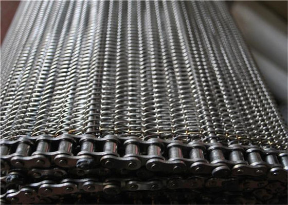 Bakery Stainless Steel Flat Flex Wire Mesh Conveyor Belt Factory Price