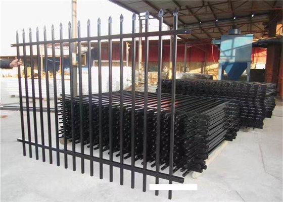 Courtyard fence zinc steel fence cheap simple assembly fence steel fence