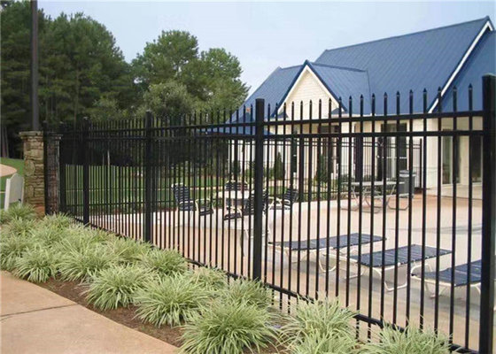 High quality anti rust steel fence / Wrought Iron Fence Panel