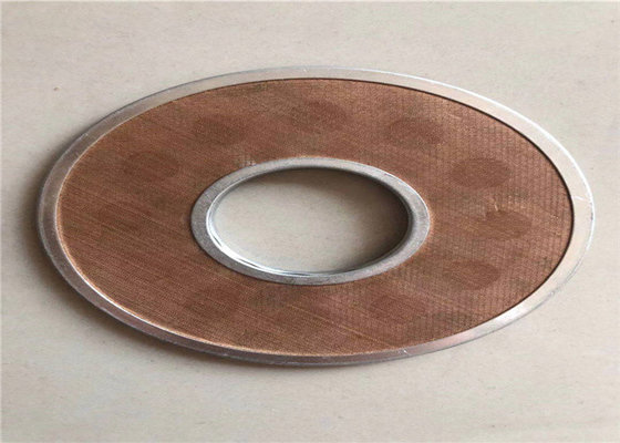 Stainless steel double layer filter disc SS 304 sintered wire mesh water round filter disc