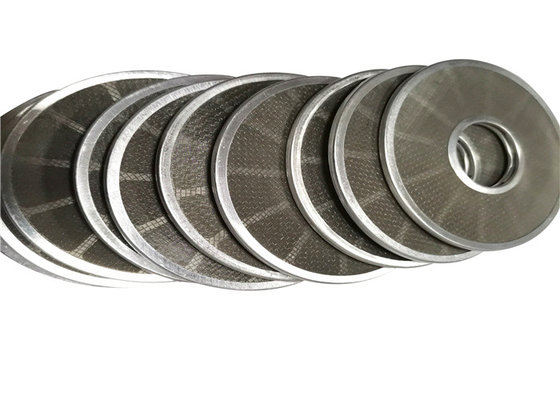 304 stainless steel round shape woven wire mesh sintered filter screen/Micron Filter Mesh