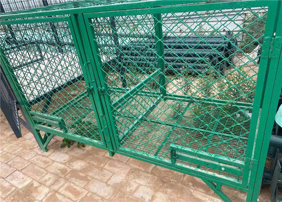 New Design Custom Double Doors 48 Inch Metal Large Pets Crates Dog Cages