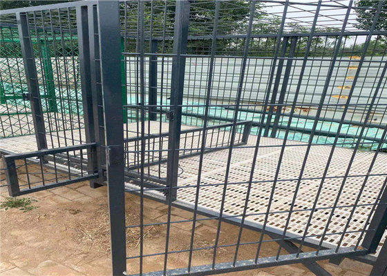 Pet traveling Folding Outdoor movable large dog house iron fence panel