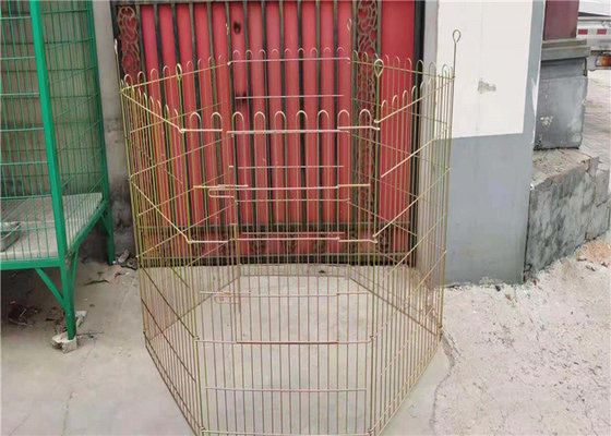 Heavy Duty Metal Pet Playpen Dog Exercise Fence Dog kennel Large Dog Cage