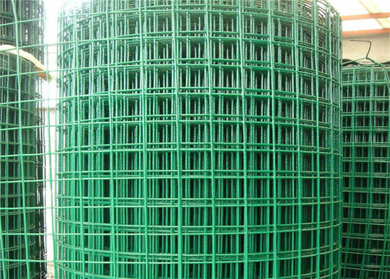 12mm*12mm 48inch PVC coated welded wire mesh used in bird/ rabbit/ little dog cages