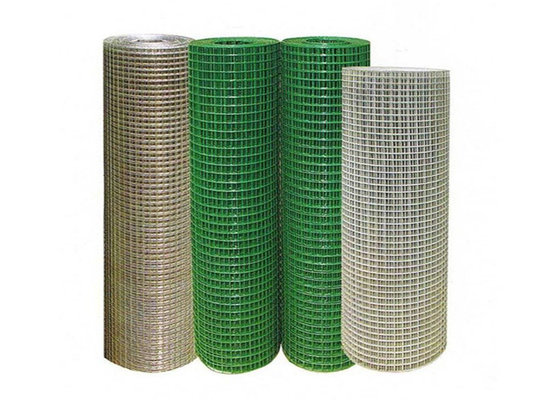 1/2'' 3/4'' 1'' 1/4'' 3/8'' 5/8'' PVC Coated Welded Wire Mesh Roll For Fencing