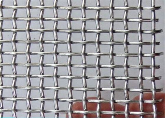 Corrugated metal woven mesh decorative curtain wall mesh crimped wire mesh