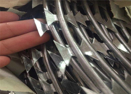 Hot Dipped Galvanized Stainless Steel Concertina Razor ,hot dipped galvanized steel