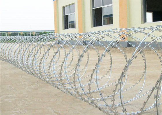 BTO-22 CBT-65 stainless steel 304 concertina razor barbed wire supplier