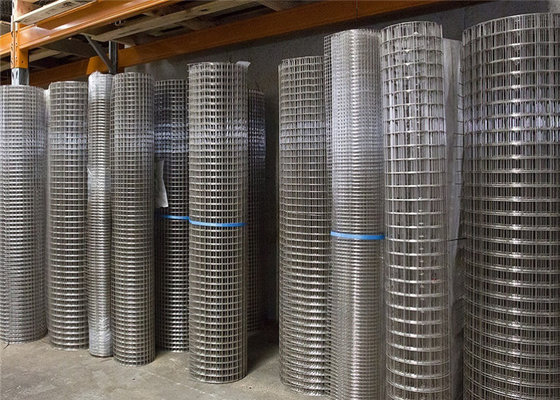 Square Hole Shape and Galvanized Iron Wire Material Stainless Steel Welded Wire Mesh