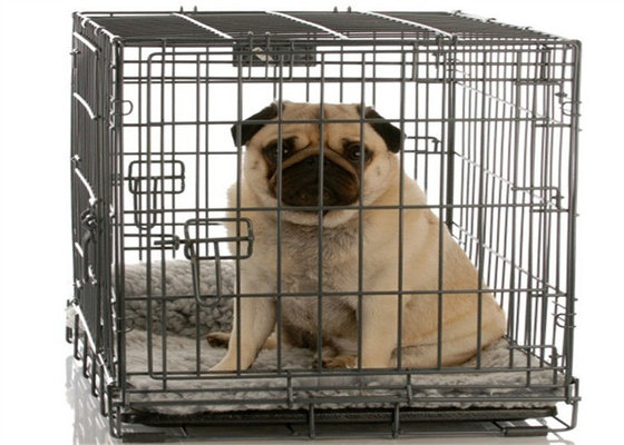 Dog Kennel Cover Double Door Heavy Duty Dog Cages And Crates Large