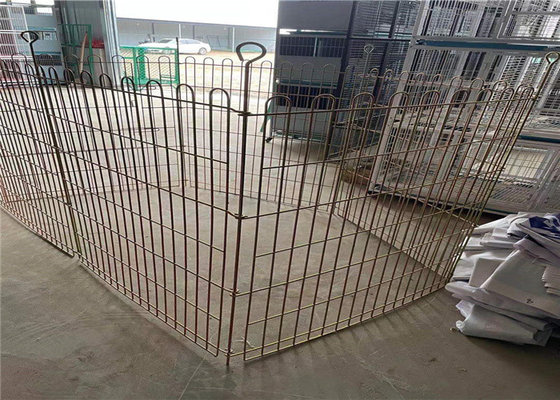 Color Spray Indoor Outdoor Pet Cages Large Metal Mesh Wire Dog Cage