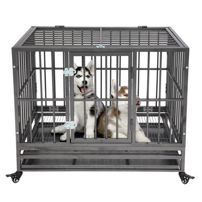 Metal Pet Exercise Fence Dog Cage Pet Playpen With 16 Panels or 8 Panels,Kennel