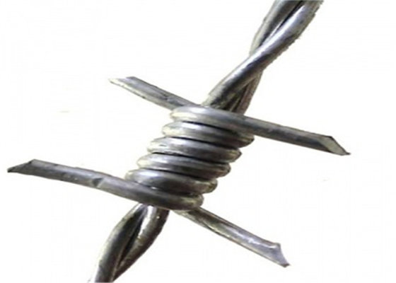 Hot Dipped Galvanized Stainless Steel Concertina Razor Barbed Wire, Pvc Coated Barbed Wire Fence With Customizable