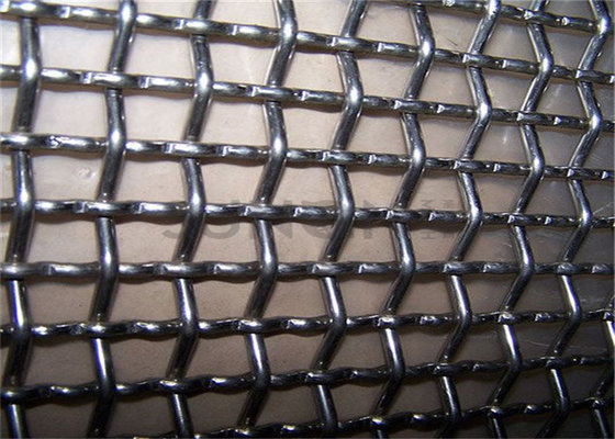 Corrugated metal woven mesh decorative curtain wall mesh crimped wire mesh,stainless steel wire mesh panels