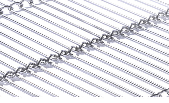 Food grade 304 stainless steel flat flex wire mesh conveyor belt for bread baking