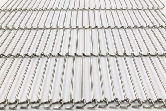 Food Grade Heat Resistent 304 316 316L Stainless Steel Conveyor Belt