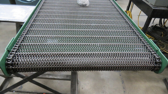 perforated 304 316 stainless steel conveyor belt oven conveyor wire mesh belt