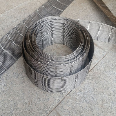Stainless steel rope cable wire net flexible slope mesh zoo protecting mesh