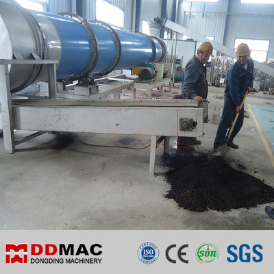 Agricultural Straw, Sawdust, Wood Chips, Shavings, Bagasse Drying Machine, Rotary Drum Dryer for Sale