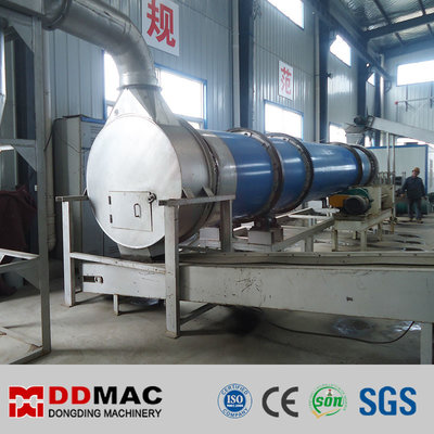 Sawdust, Bagasse, Wood Chips, Corn Stalk Drying for Biomass Fuel, Rotary Drum Dryer Manufacturer