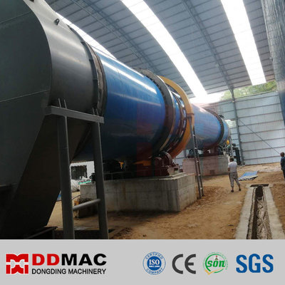 Horizontal Rotary Drum Dryer for Silica Sand, Kaolin, Cement, Ore Powder, Bentonite, Clinker, Industrial Rotary Dryer