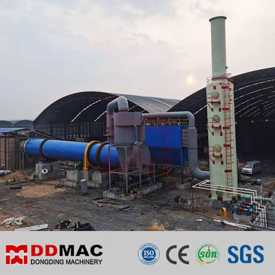 Horizontal Rotary Drum Dryer for Silica Sand, Cement, Ore Powder, Bentonite Clay, Clinker, Industrial Rotary Dryer
