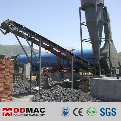 Horizontal Rotary Drum Dryer for Silica Sand, Cement, Ore Powder, Bentonite Clay, Clinker, Industrial Rotary Dryer