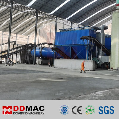 Ore, Gypsum, Clay, Bentonite, Kaolin, Sand Drying Machine, Industrial Rotary Dryer Machine