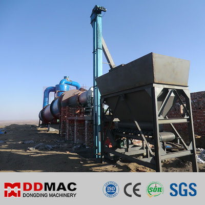 Complete Coal Drying Line for Slime, Slurry, Lignite, Raw Coal, Cleaned Coal, Silica Sand, Mining Rotary Dryer for Sale