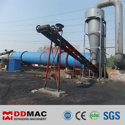 Complete Coal Drying Line for Slime, Slurry, Lignite, Raw Coal, Cleaned Coal, Silica Sand, Mining Rotary Dryer for Sale