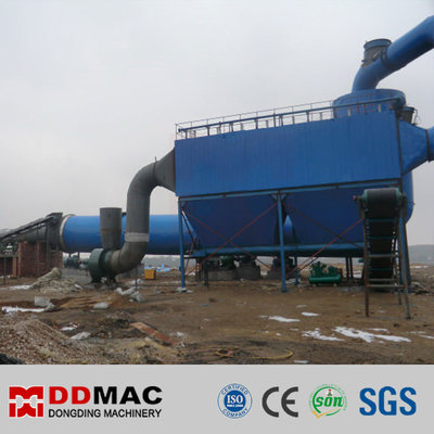 Large Capacity Industrial Rotary Drum Dryer for Potash Feldspar Powder, Bentonite, Clay, Sand Drying