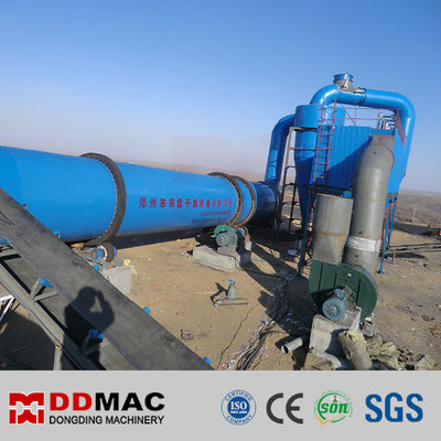Industrial Rotary Drum Dryer Machine for Sand, Bagasse, Sawdust, Pomace, Clay, Limestone Drying