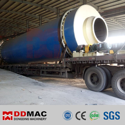 Indirect Heating Type Coconut Palm Fiber Rotary Drum Dryer