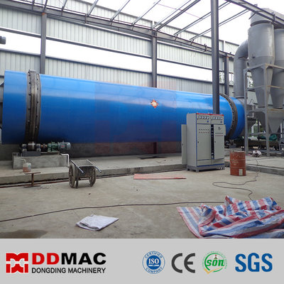 Indirect Heating Type Coconut Palm Fiber Rotary Drum Dryer