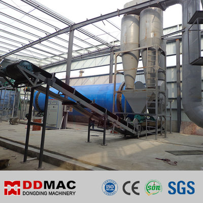 High Efficiency Three Layer Sand Drying Machine, Triple Pass Rotary Drum Dryer