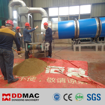 Fruit Residues, Pomace, Bean Dregs Drying Machine, Industrial Rotary Feed Residues Dryer