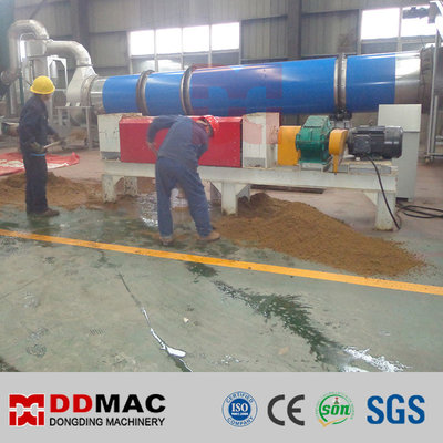 Brewer's Grain Dryer Machine, Large Capacity Spent Grain Vinasse Drum Dryer, Brewers Dried Grain Dryer