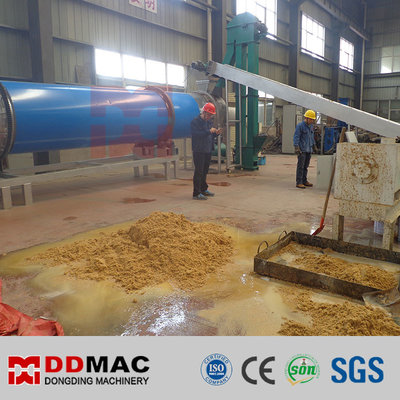 Vinasse Brewer Spent Grain Brewery Waste Rotary Drum Dryer for Animal Feed