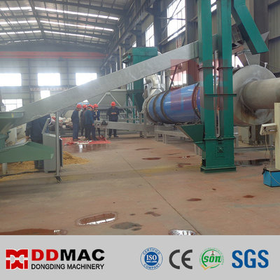 Customized Brewer's Spent Grain Drying Machine, Rotary Drum Vinasse Dryer
